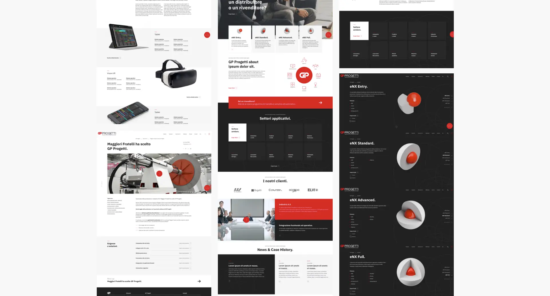 Sito internet per software gestionale | GP Progetti